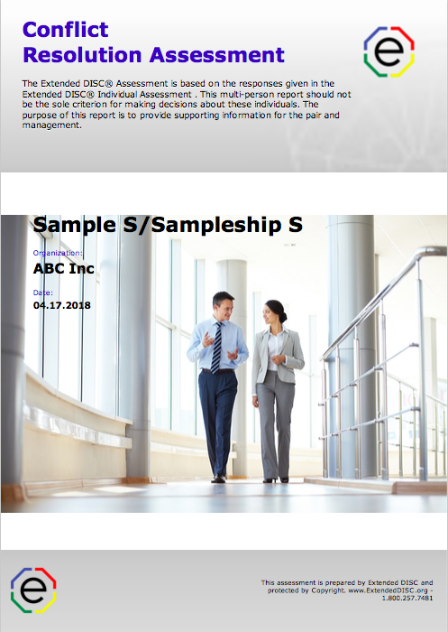 Using DISC in Conflict Resolution