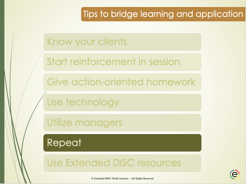Tips to Ensure Your Participants Succeed After DISC Training