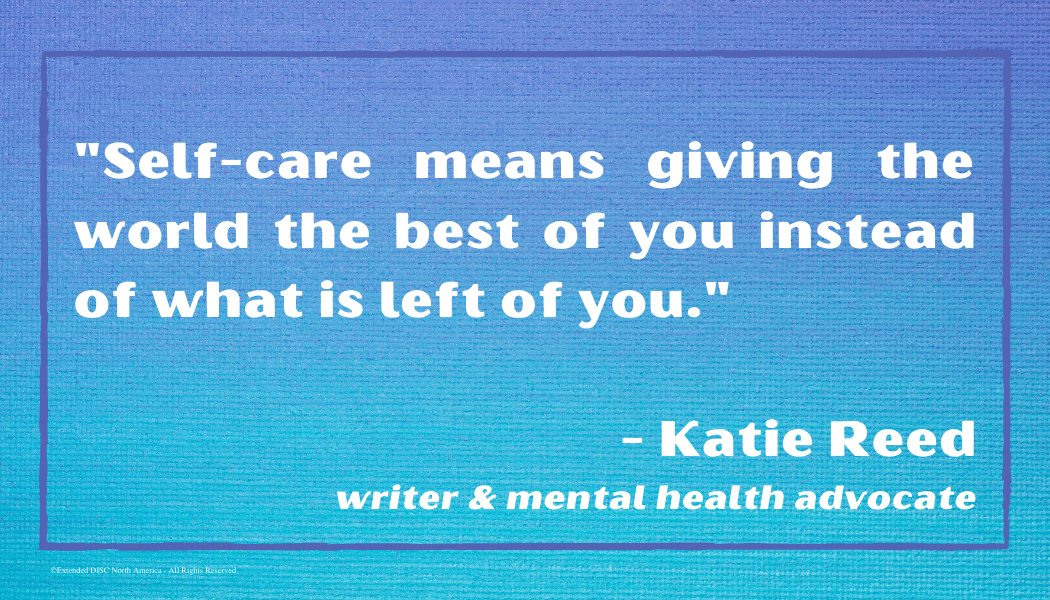 Are You Taking Care of Yourself?